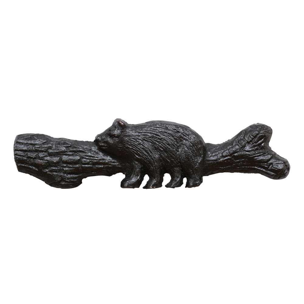 Cast Iron Black Bear Pull - OUT OF STOCK | Black Forest Decor