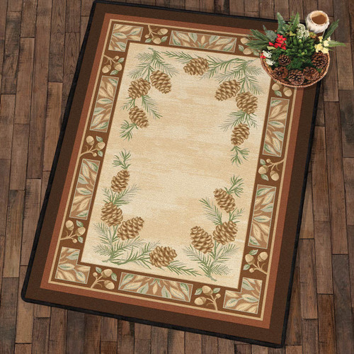 Woodland Pines Rug Collection | Black Forest Decor