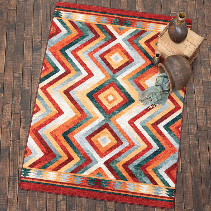 Desert Gems Rug - 3 x 4 | Black Forest Decor