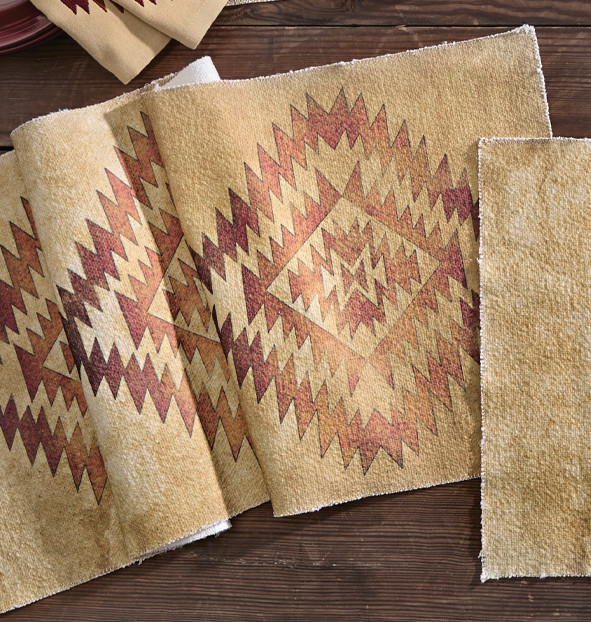 Desert Blaze Table Runner - 36 Inch | Black Forest Decor