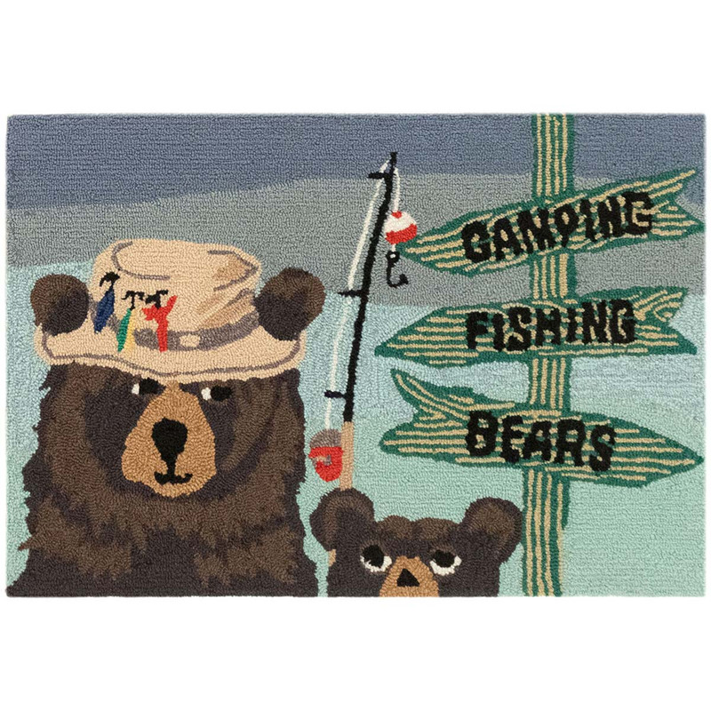 Fishing Day Indoor/Outdoor Rug - 2 x 3 - OUT OF STOCK UNTIL 08/28/2024 ...