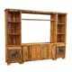 Rustic TV Stands: Barnwood Extra Large Entertainment Center with Moose ...
