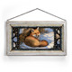 Fox at Rest Stained Glass Art - OUT OF STOCK UNTIL 10/04/2024 | Black ...