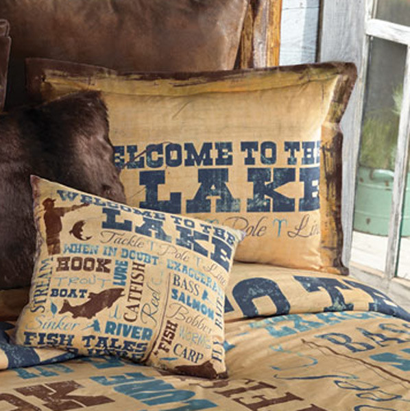 Rustic Bedding: Lake Lifestyle Bedding Collection