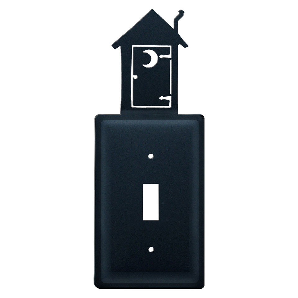 Outhouse Single Switch Cover | Black Forest Decor