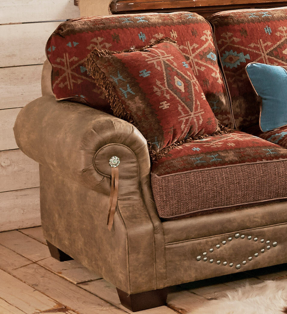 Ranchero Southwestern Sofa | Black Forest Decor