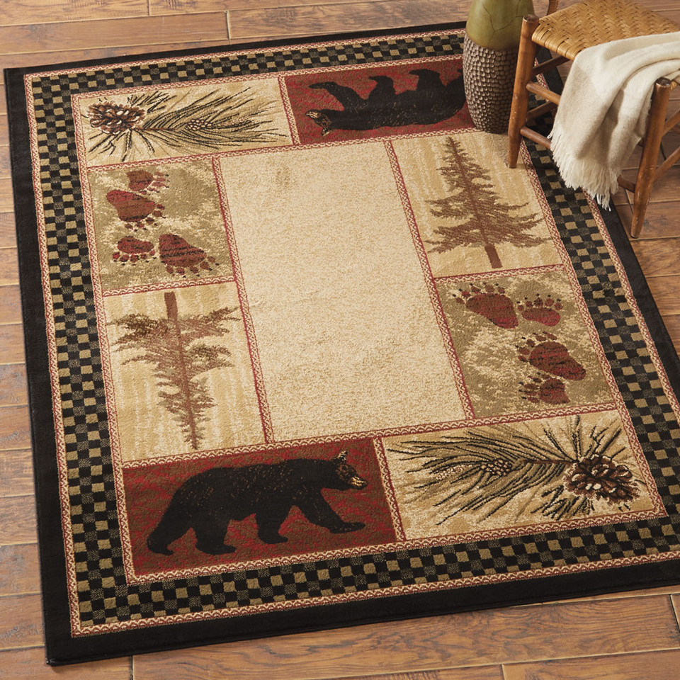 Vintage Woods Rug - 5 x 7 | Black Forest Decor