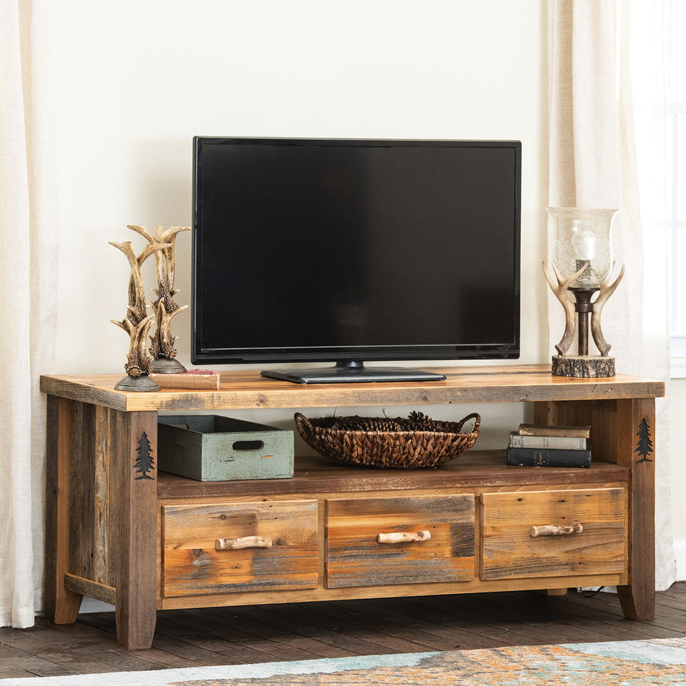 Rustic TV Stands | Black Forest Décor