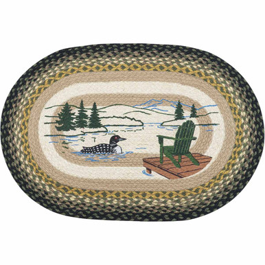 Lake Loon Rug | Black Forest Decor
