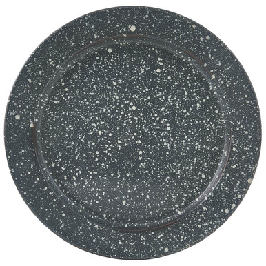 Lodge Gray Dinner Plates - Set of 4 | Black Forest Decor