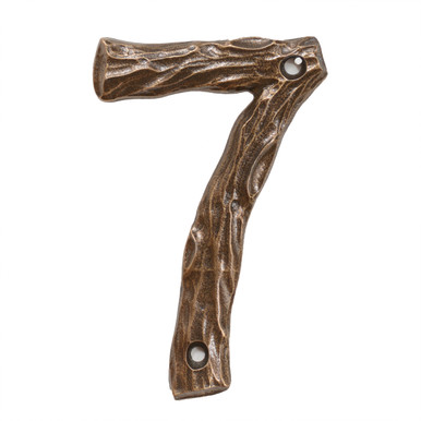 Log House Number - 7 | Black Forest Decor