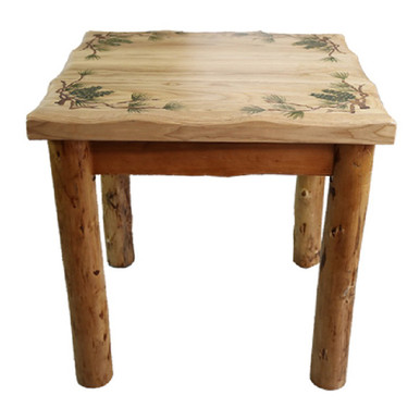 Ponderosa Pinecone End Table | Black Forest Decor