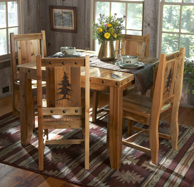 Cabin dining table set store