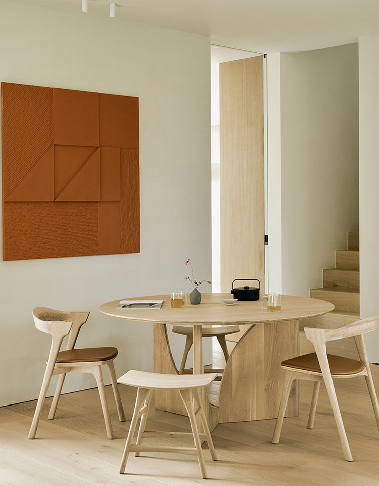 Bok Upholstered Dining Chair by Ethnicraft | Elegant & Comfortable ...