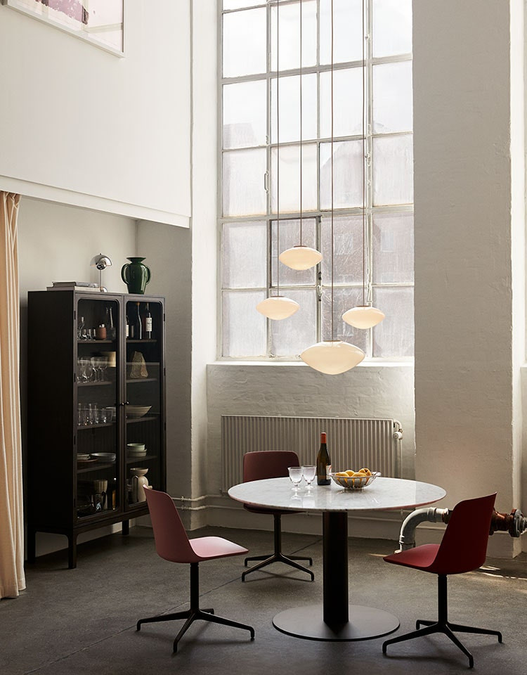 AP15 Mist Pendant Light by &Tradition | Stylish Opal Glass Pendant for ...