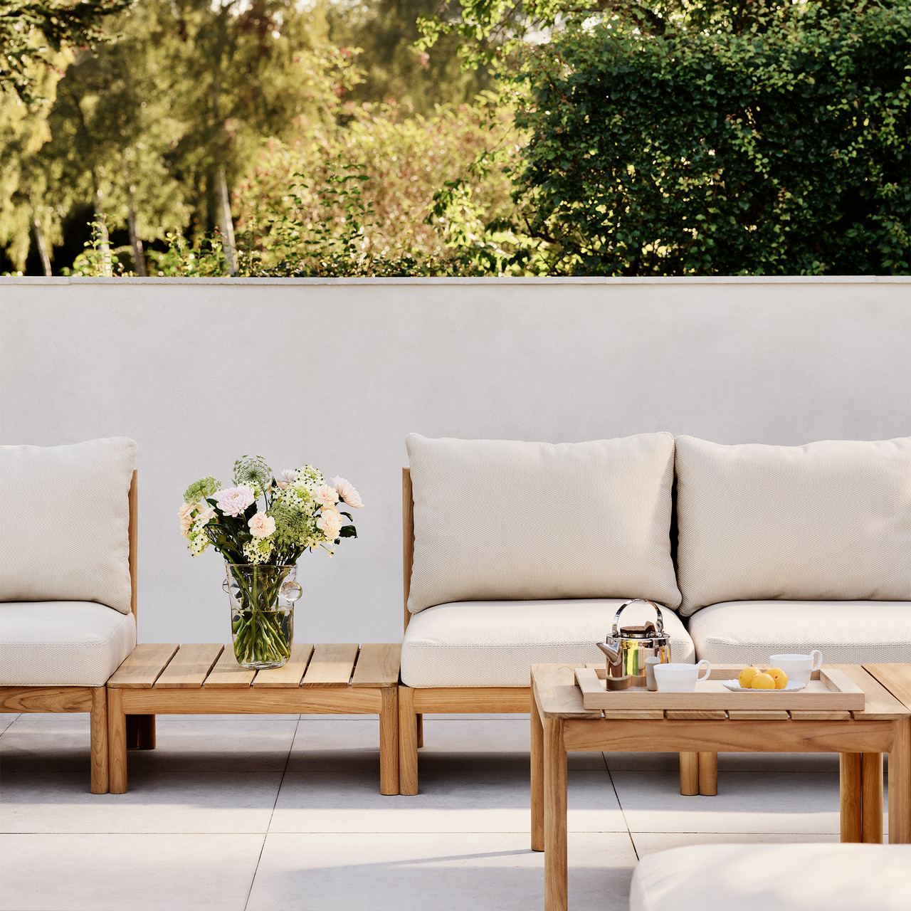 Lekker Home's Tradition Corner Module from Skagerak by Fritz Hansen