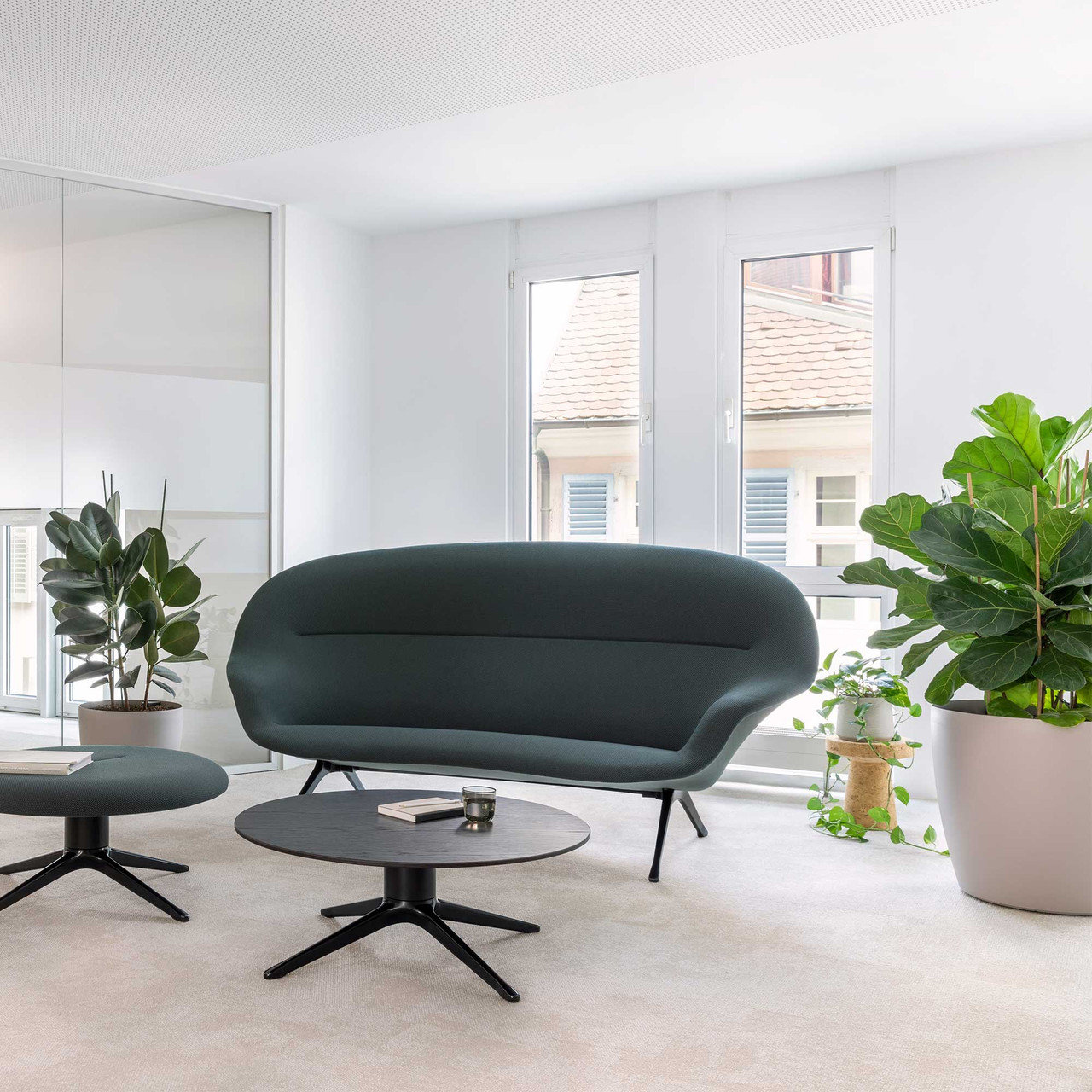 Buy Vitra's Abalon Platform Ottoman - Stylish & Flexible Footrest for ...
