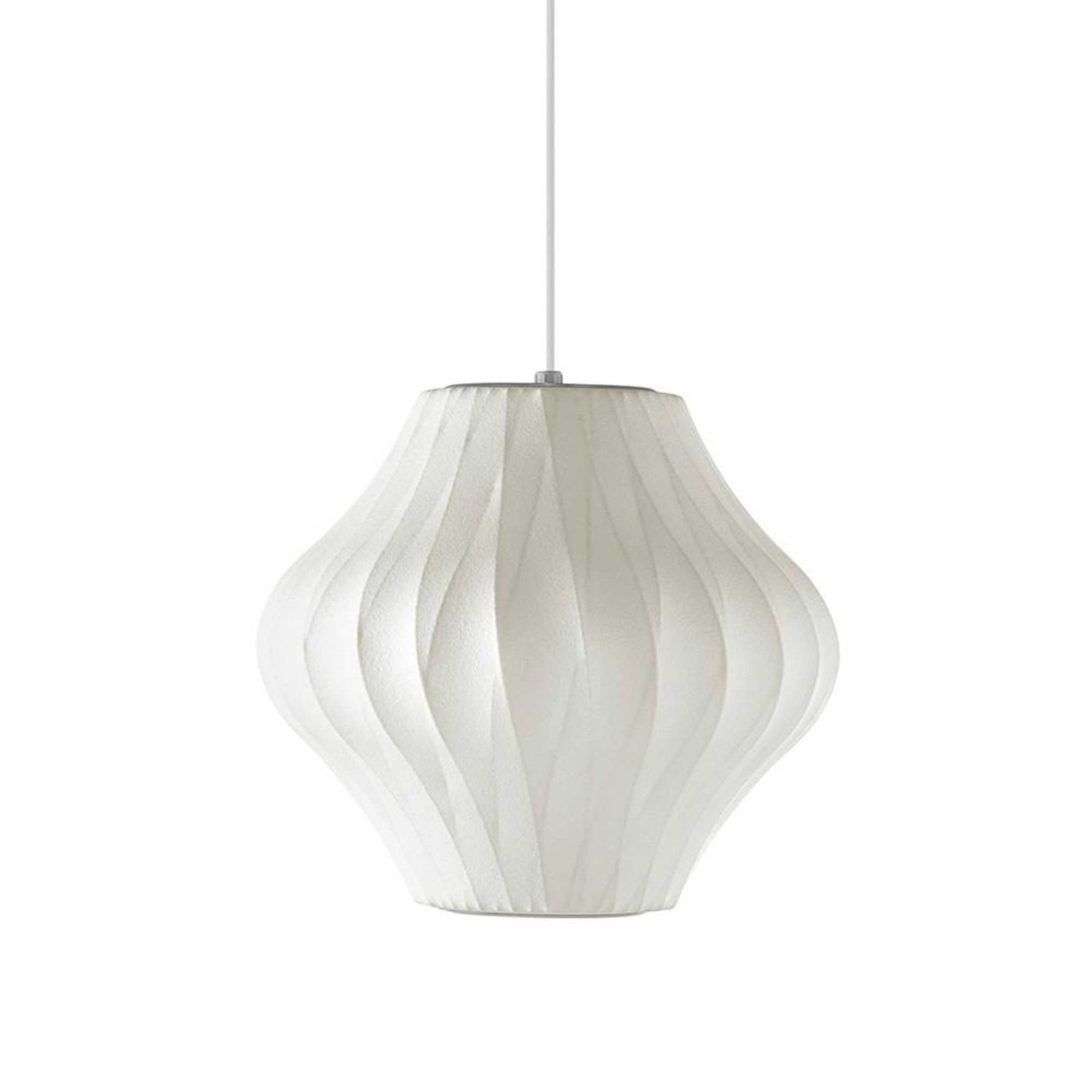 Nelson™ Pear Crisscross Bubble Pendant - Lekker Home