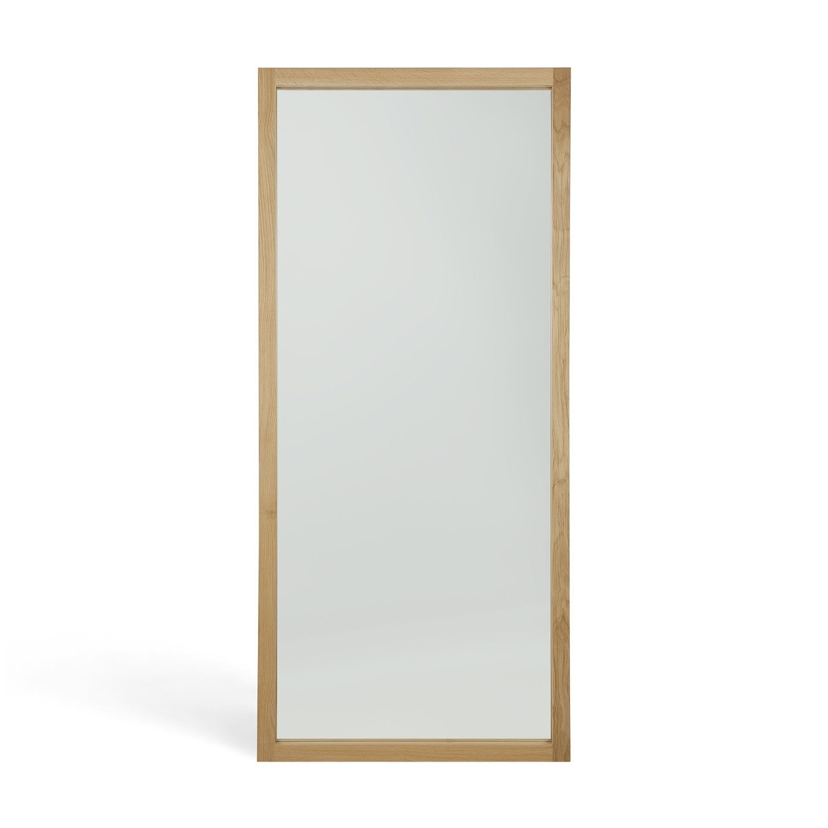 Elegant Light Frame Mirror by Ethnicraft - Full-Length Oak Mirror for ...