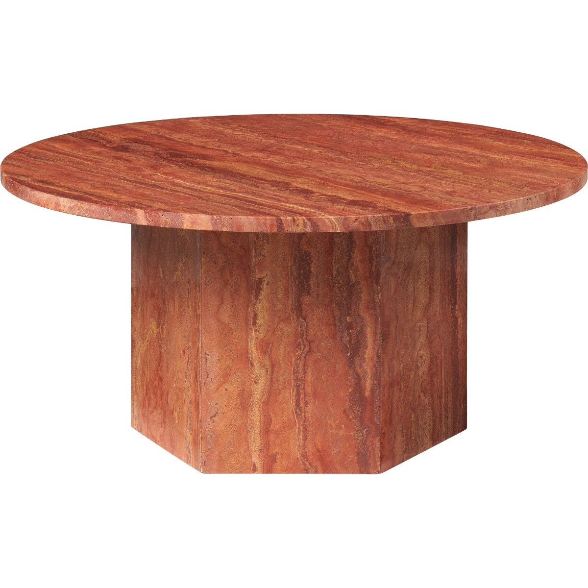 Epic Travertine Coffee Table by Gubi - Sculptural Design Inspired by ...