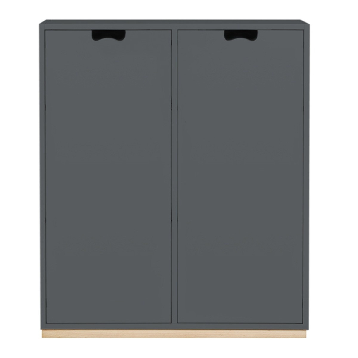 Asplund Snow E Cabinet - Modern Lacquered Storage Solution in Nordic Tones