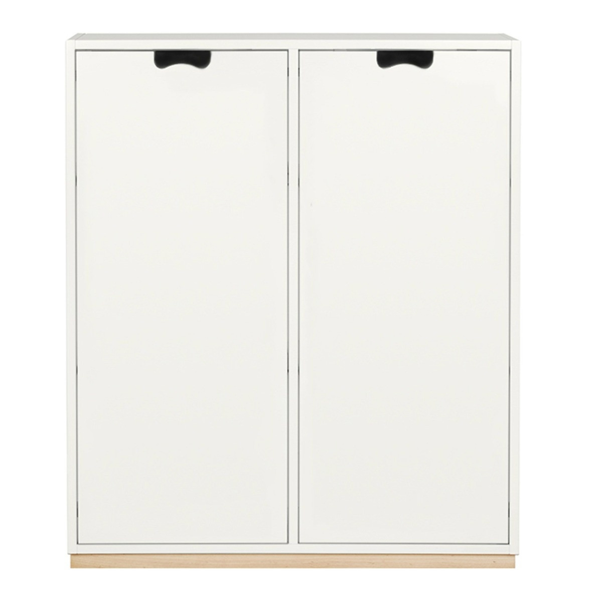 Asplund Snow E Cabinet - Modern Lacquered Storage Solution in Nordic Tones