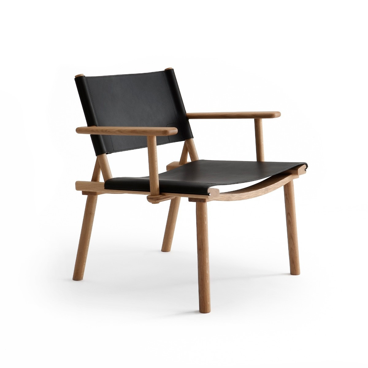 Buy December Leather Lounge Chair by Nikari | Modern Minimalist Design