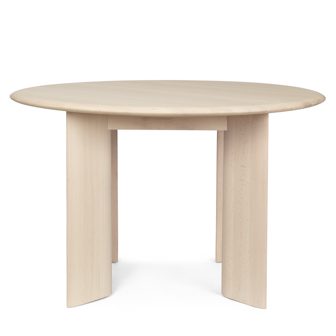 Bevel Round Dining Table by ferm LIVING | Timeless Design & Modern Elegance