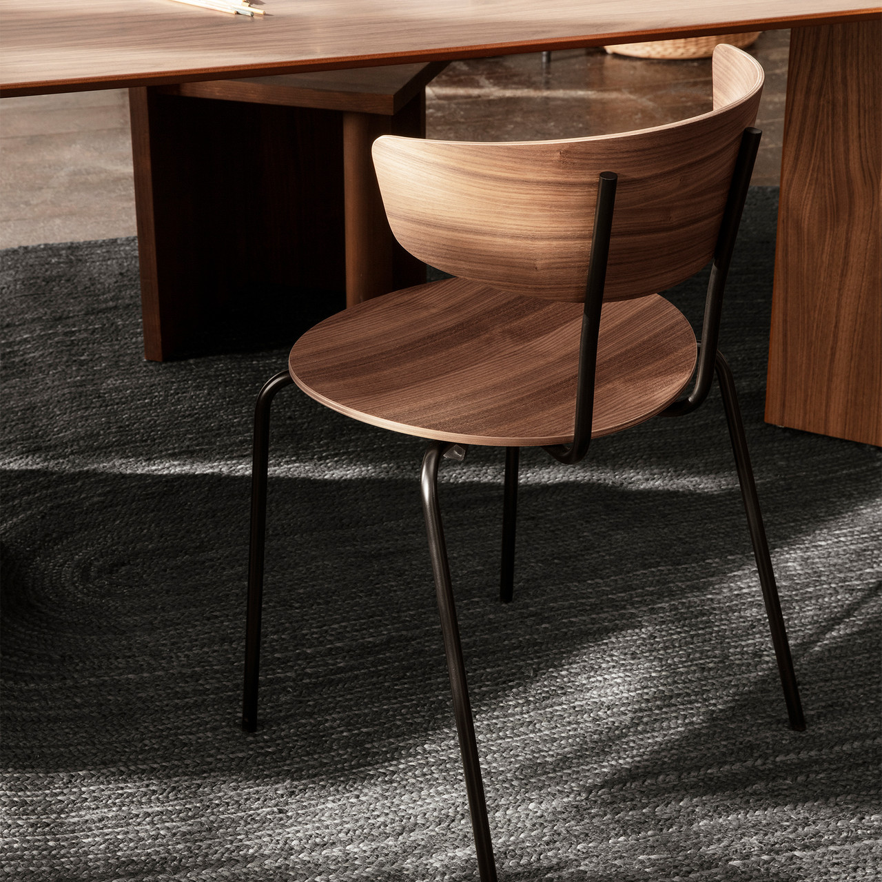 Herman Dining Chair by ferm LIVING - Stylish & Comfortable Stackable Design