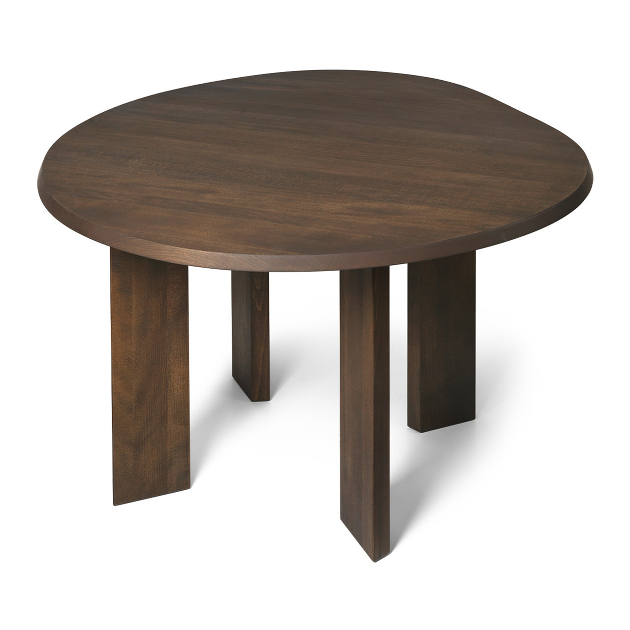 Tarn Small Dining Table by ferm LIVING | Sustainable Beech Wood Design ...