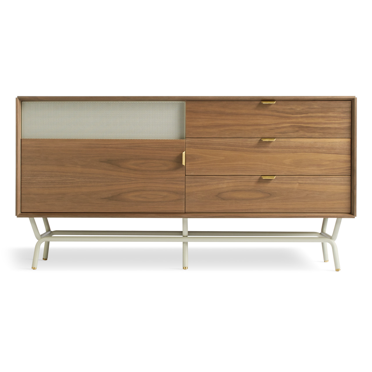 Buy Blu Dot Dang Console - Stylish Media Cabinet with Perforated Steel ...