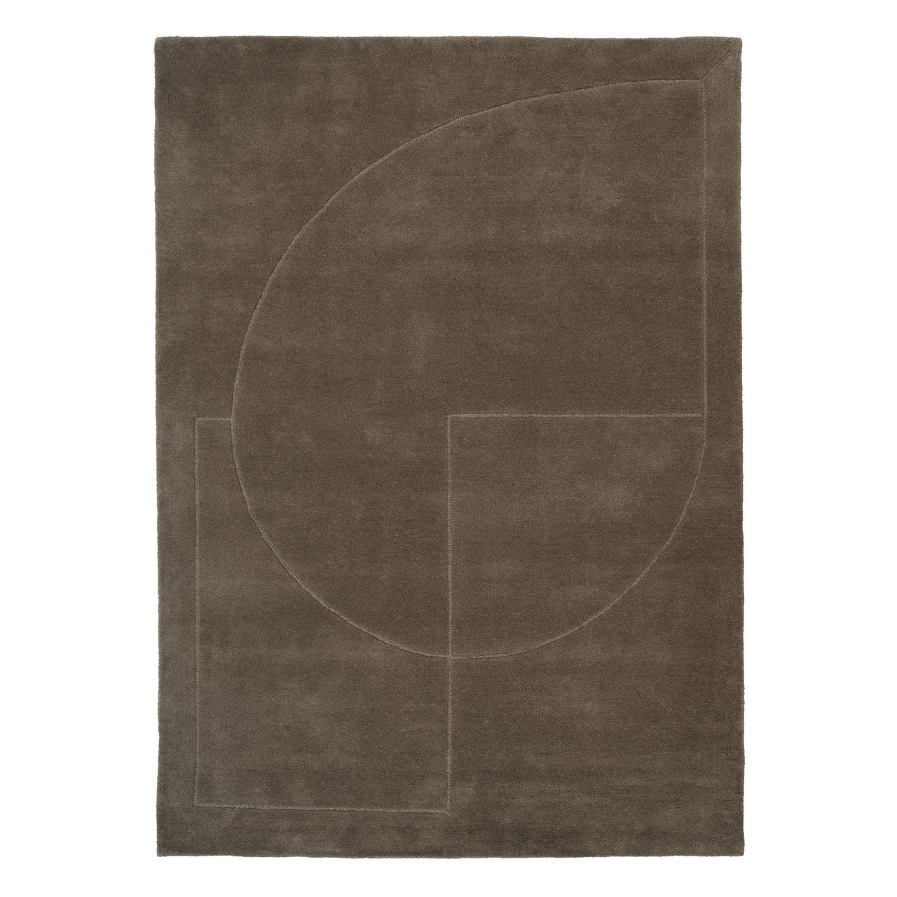 Lineal Poem Rug by Linie Design - Handcrafted Wool Geometric Elegance ...