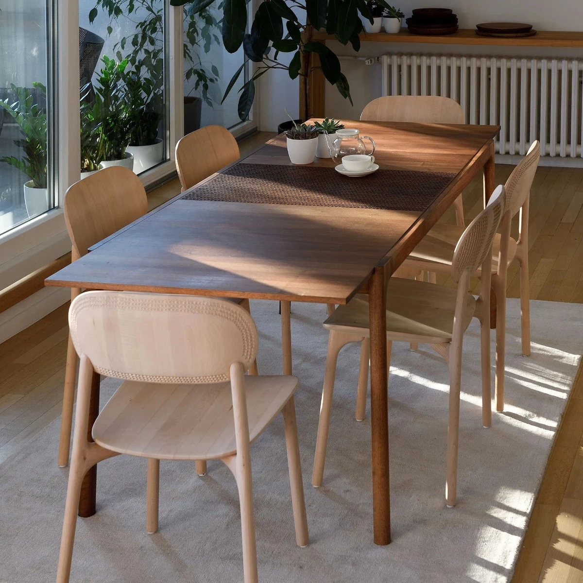 Unna Extendable Dining Table by Zanat | Lekker Home Boston