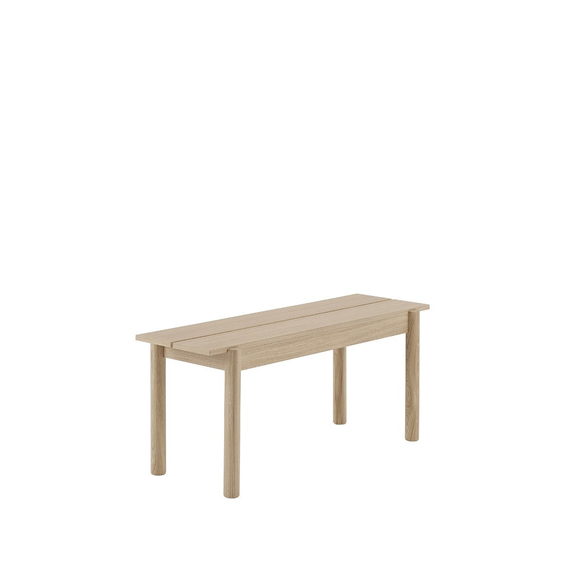 Linear Steel Bench by Muuto | Modern Outdoor Seating