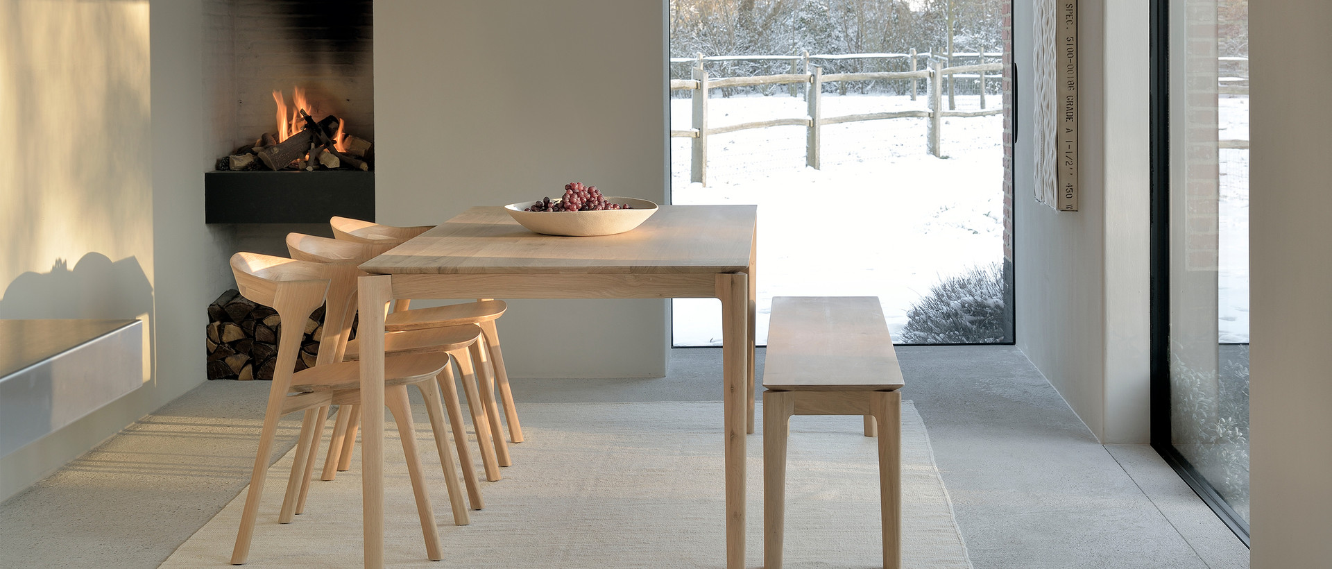 Bok Dining Table by Ethnicraft - Timeless Solid Wood Design