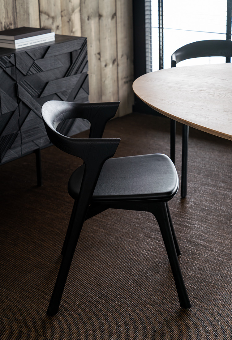 Bok Upholstered Dining Chair by Ethnicraft | Elegant & Comfortable ...