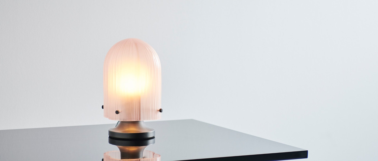 Seine Table Lamp by Gubi - Mouth-Blown Glass Lighting Inspired by Water ...