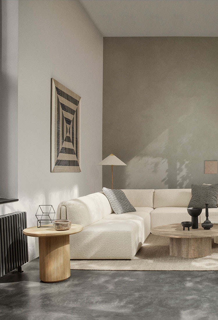 Moon Lounge Table by Gubi | Elegant Danish Design & Organic Form
