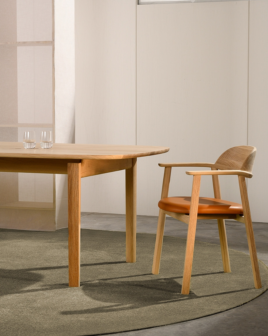 Mati Table by Zanat | Elegant Wooden Dining Table with Unique Design