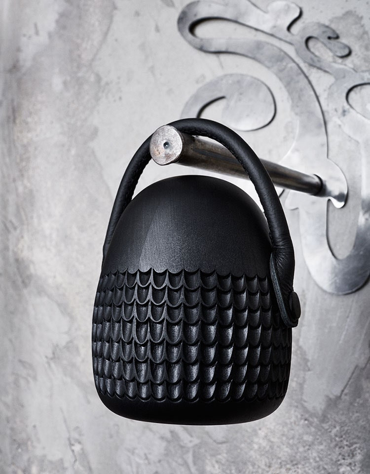 Buy Stopme Bookstop/Doorstop by Zanat - Hand-Carved Wooden & Leather Design