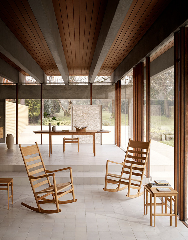 CH45 Rocking Chair by Carl Hansen | Timeless Nordic Design & Comfort