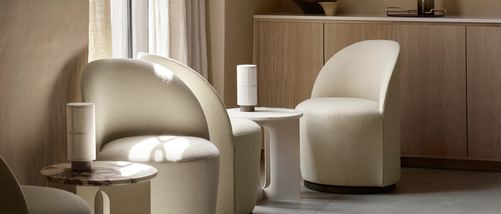 Androgyne Marble Side Table - Lekker Home