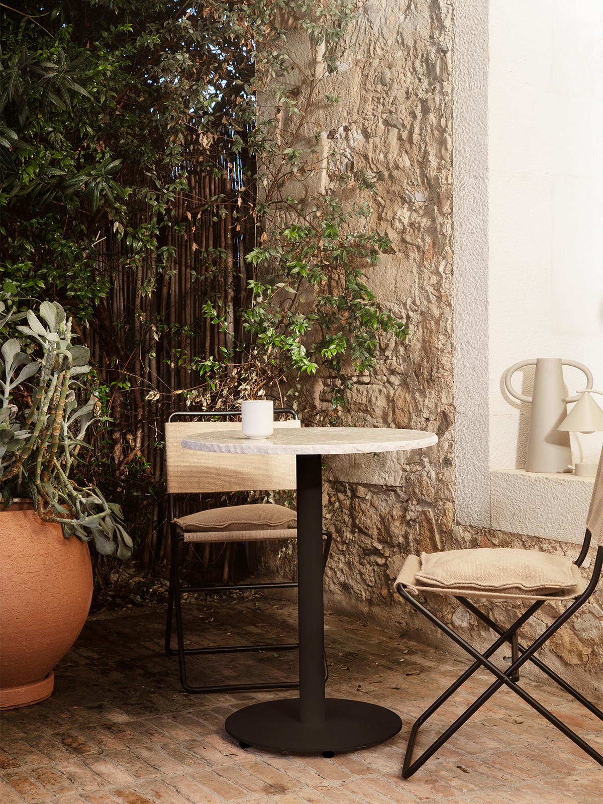 Lekker Home's Mineral Café Table from ferm LIVING