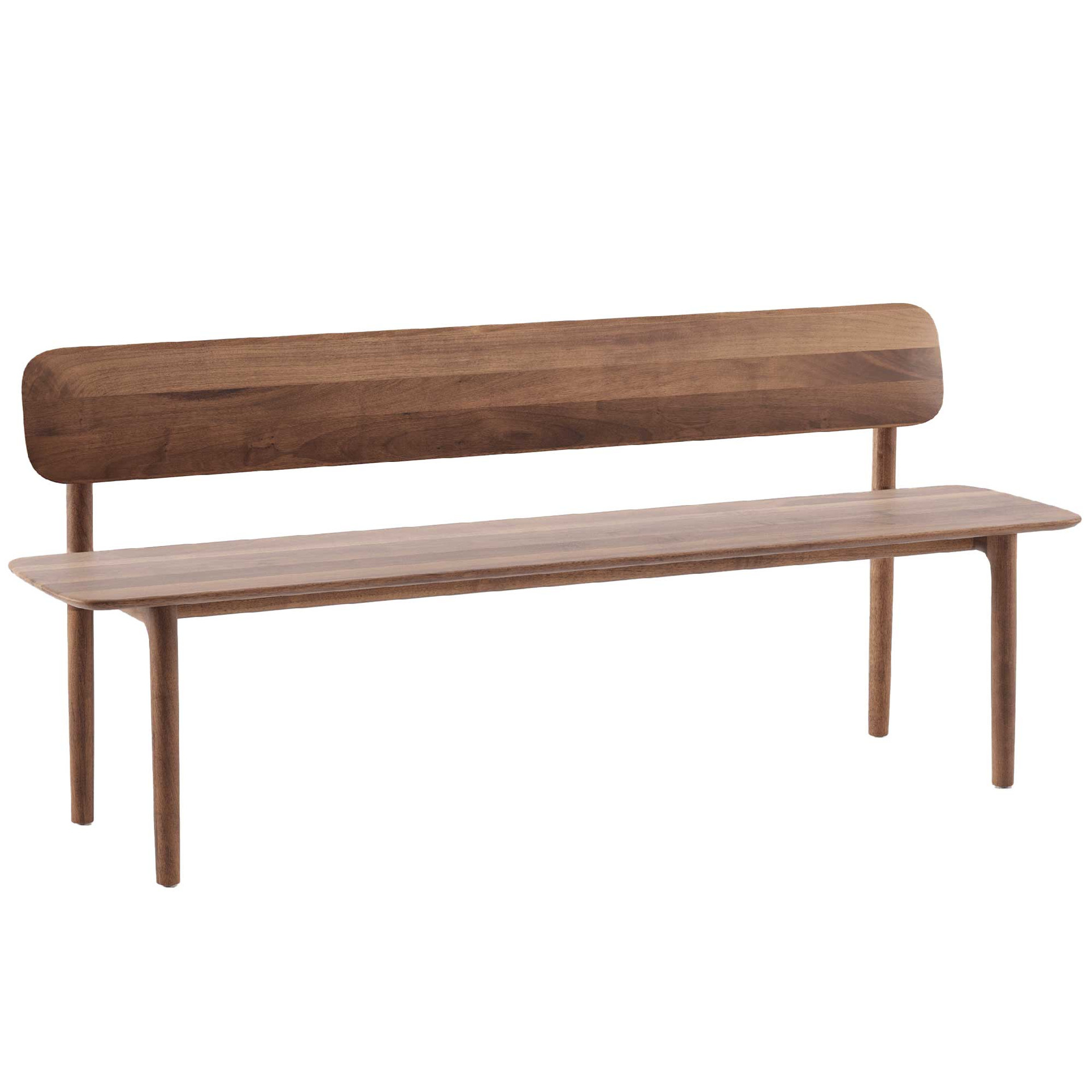 Touch Bench with Backrest | Unique Hand-Carved Artisan Furniture by Zanat