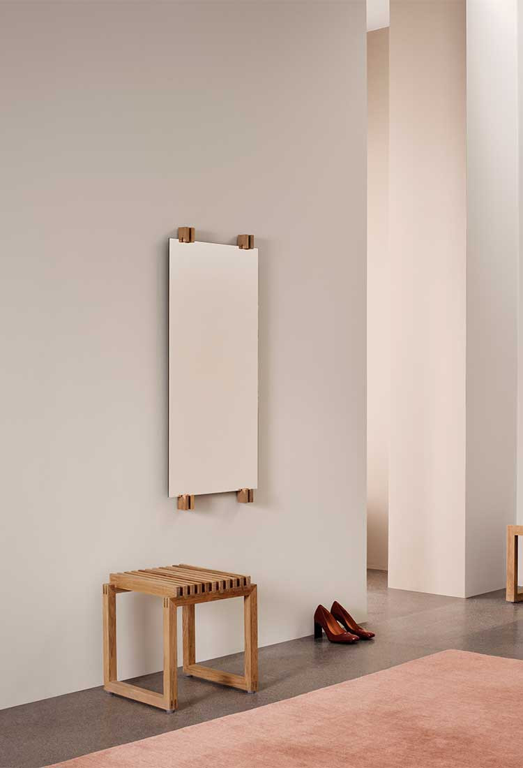 Cutter Mirror by Fritz Hansen | Minimalist Elegance for Modern Interiors