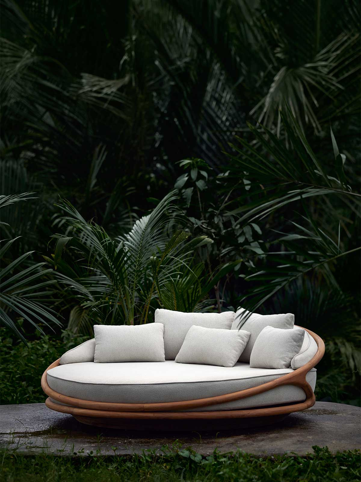 Solis Outdoor Daybed by Ethnicraft | MORPHO Collection | Lekker Home Boston