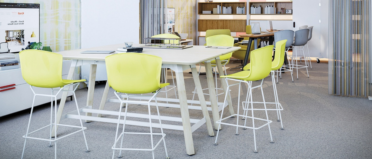 Bertoia Molded Shell Counter Stool - Lekker Home