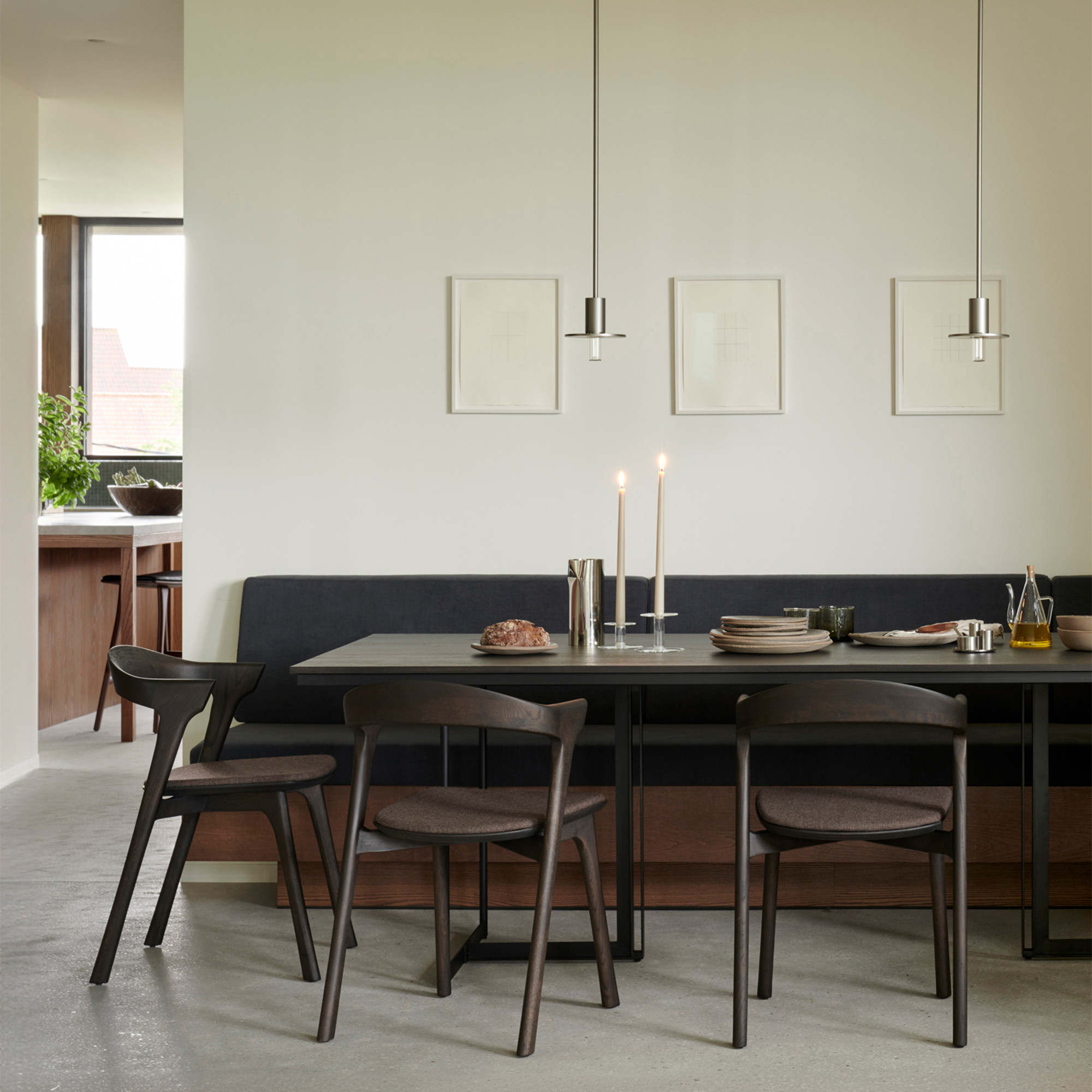 Bok Dining Chair by Ethnicraft | Elegant Solid Wood Dining Chair for ...