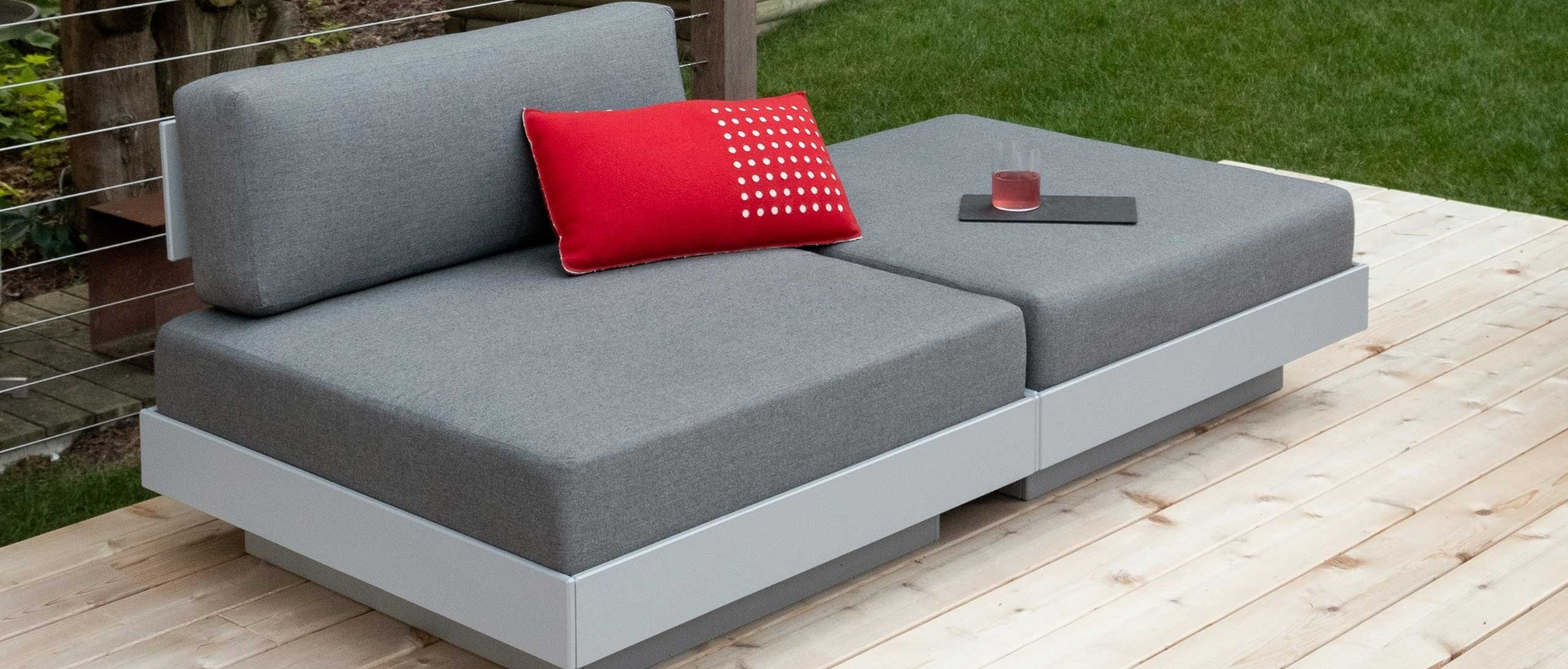 Versatile Platform Ottoman - Stylish & Durable Outdoor Seating | LOLL ...
