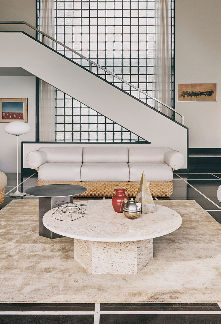 Epic Steel Coffee Table: Industrial Elegance for Modern Living | Gubi